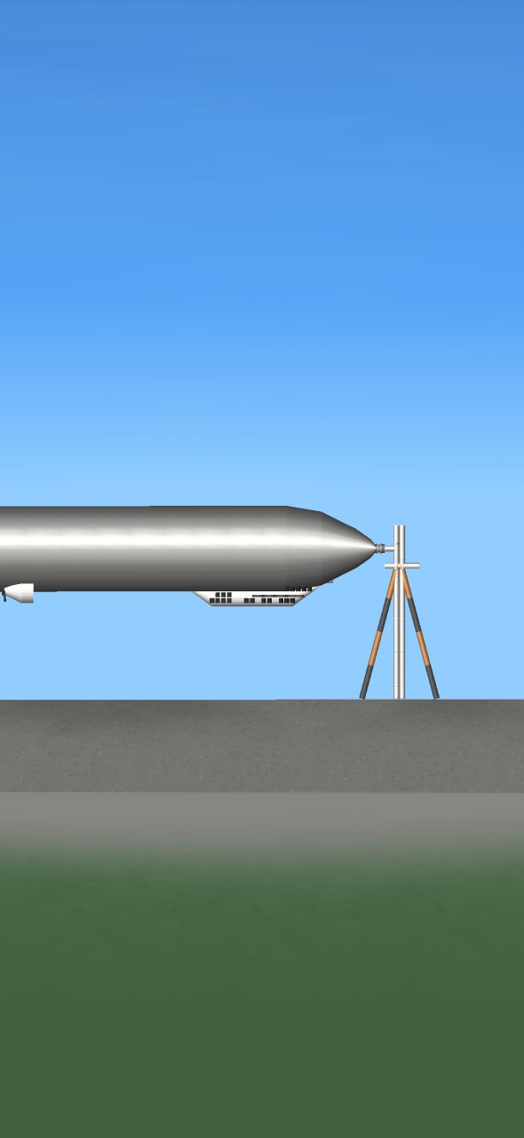Zeppelin fist version blueprint for SFS | SFS UNIVERSE