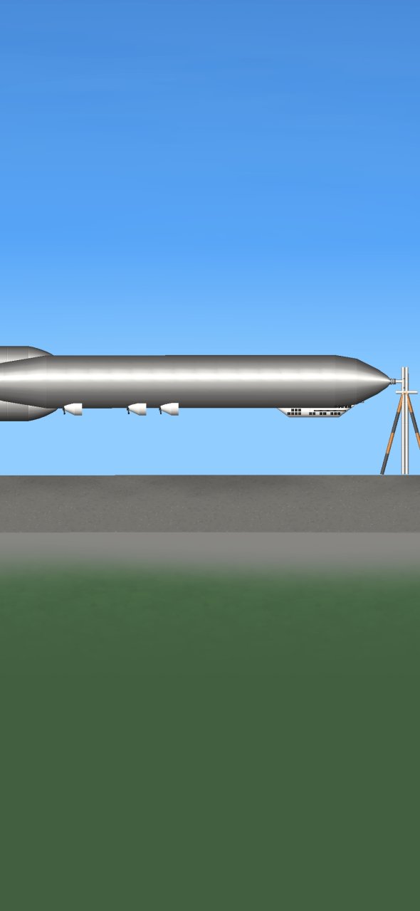 Zeppelin fist version blueprint for SFS | SFS UNIVERSE